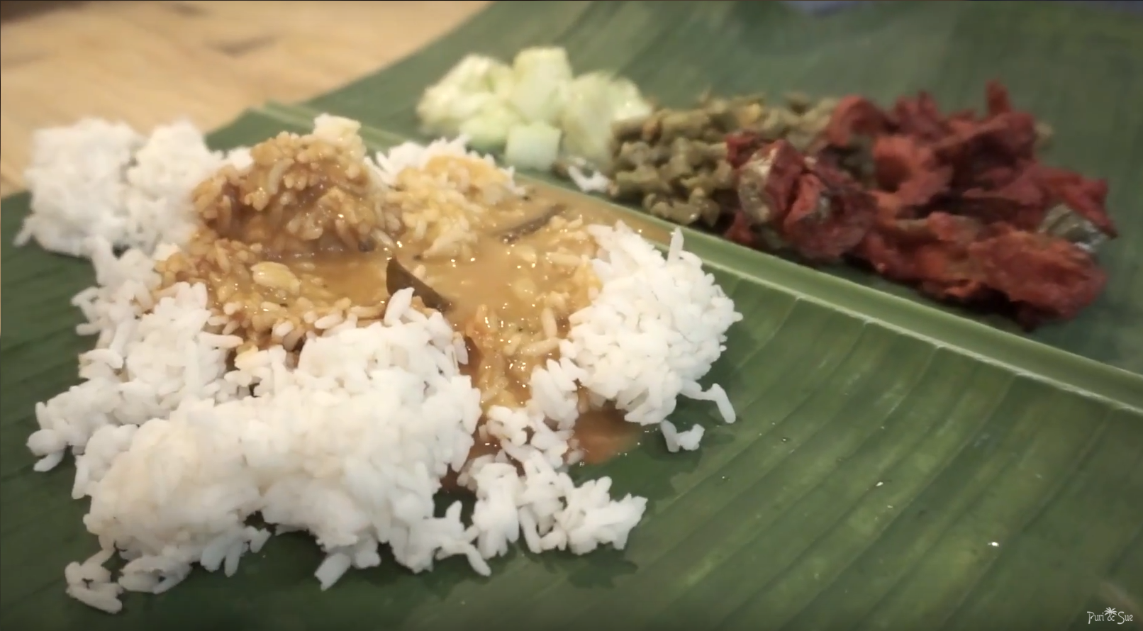 Banana Leaf Rice – Puri & Sue – Malaysia Travel and Food Journey